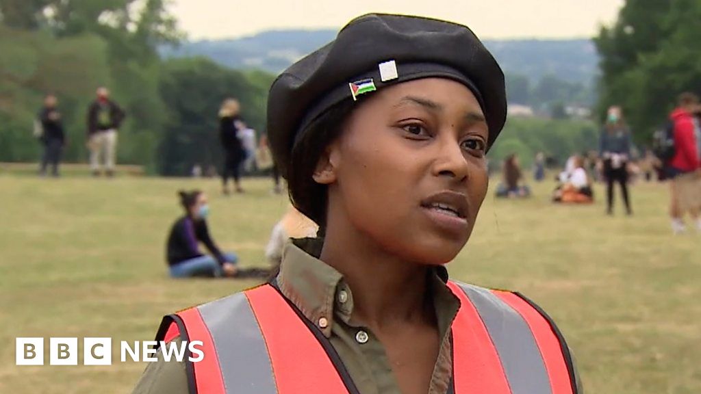 Sasha Johnson: Black Lives Matter activist speaks at an event in June ...