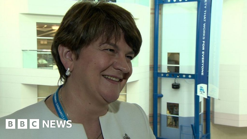 DUP toasts success of first champagne reception - BBC News