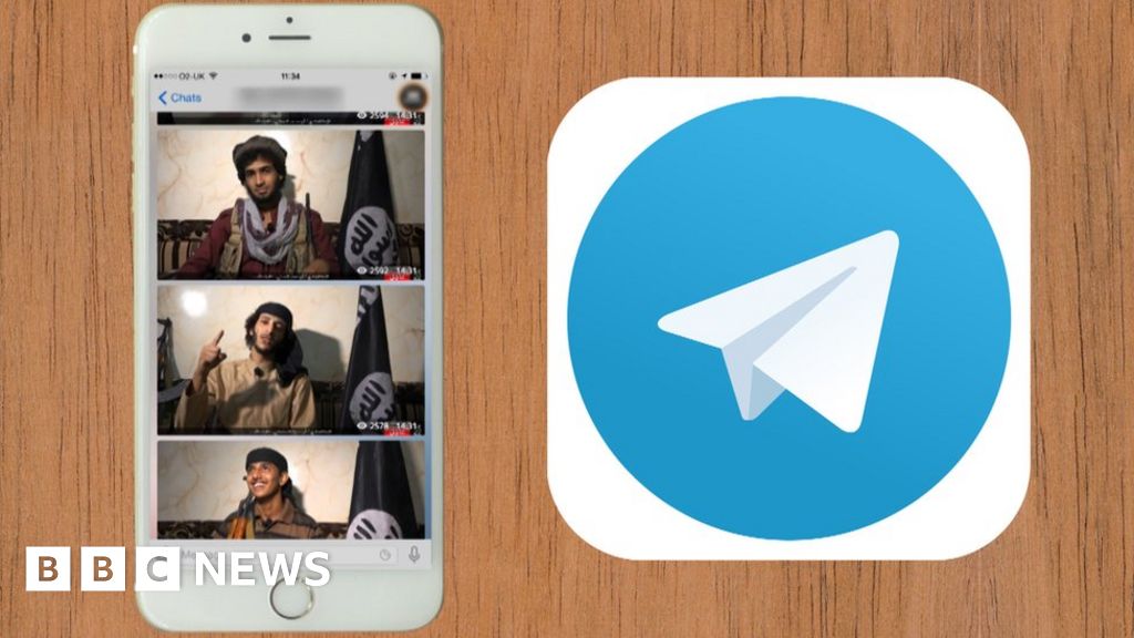 Telegram app cracks down on IS propaganda channels - BBC News