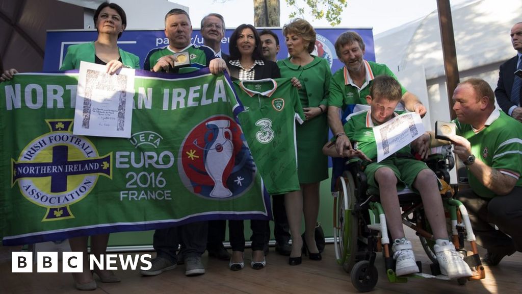 Euro 2016: Irish fan Jamie Monaghan defies rare condition to collect ...