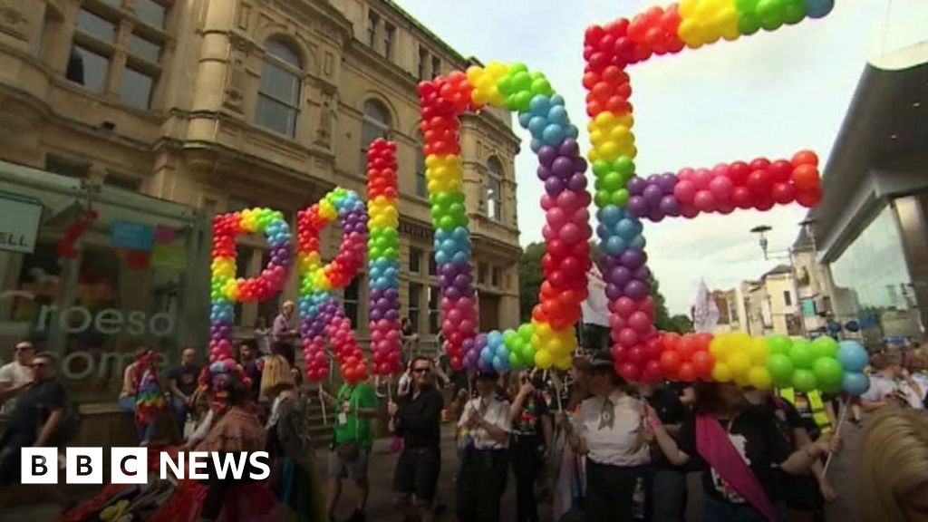 Pride Cymru: Then and now - BBC News