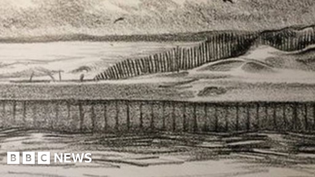 Suffolk artist Kate Batchelor in 'sketch a day' challenge - BBC News