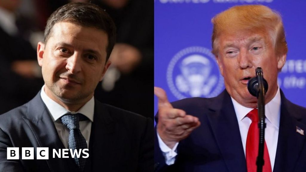 Trump's Ukraine call: Did president ask for 'a favour' in return for ...