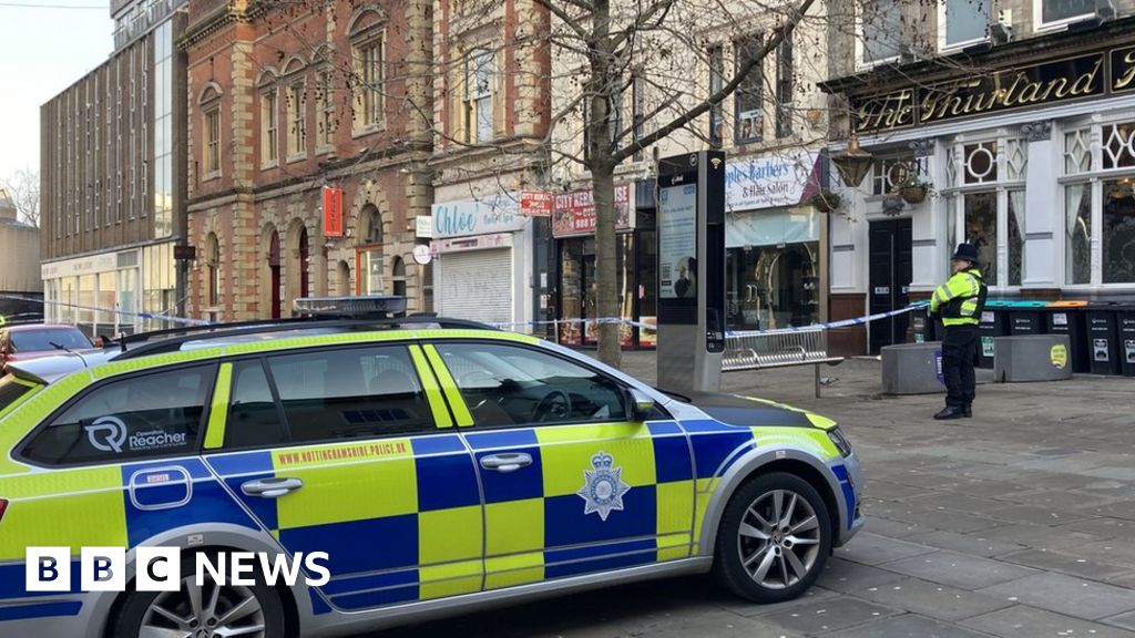 Police investigate double stabbing outside Nottingham nightclub