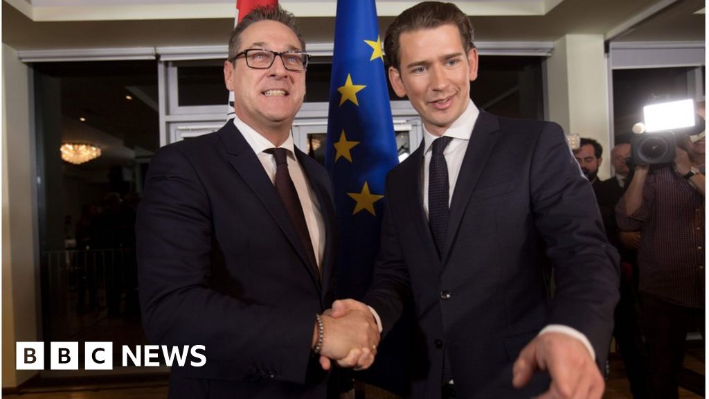 Austria far right: Freedom Party wins key posts in new government - BBC News