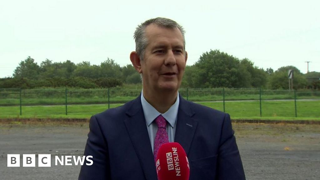Watch: Edwin Poots voices support for Foster after MLA revolt - BBC News