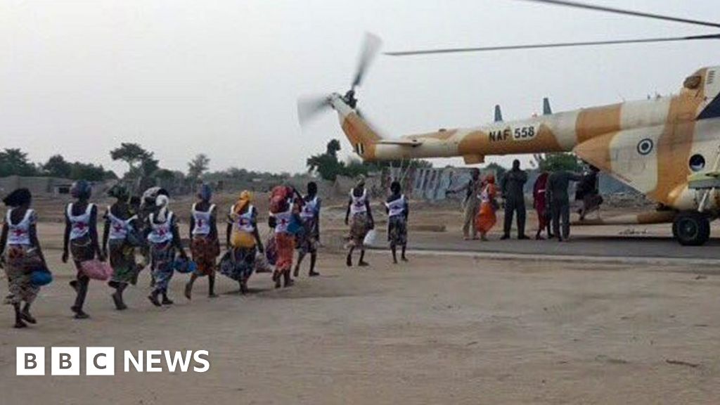 Nigeria Chibok girls: Eighty-two freed by Boko Haram - BBC News