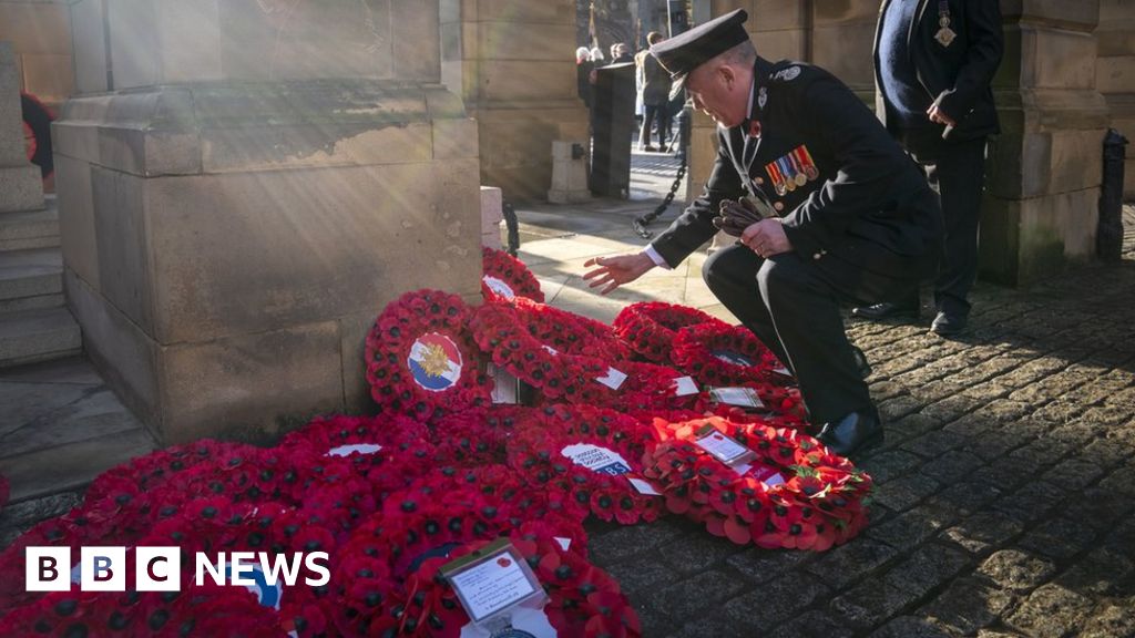 Scotland falls silent to remember war dead