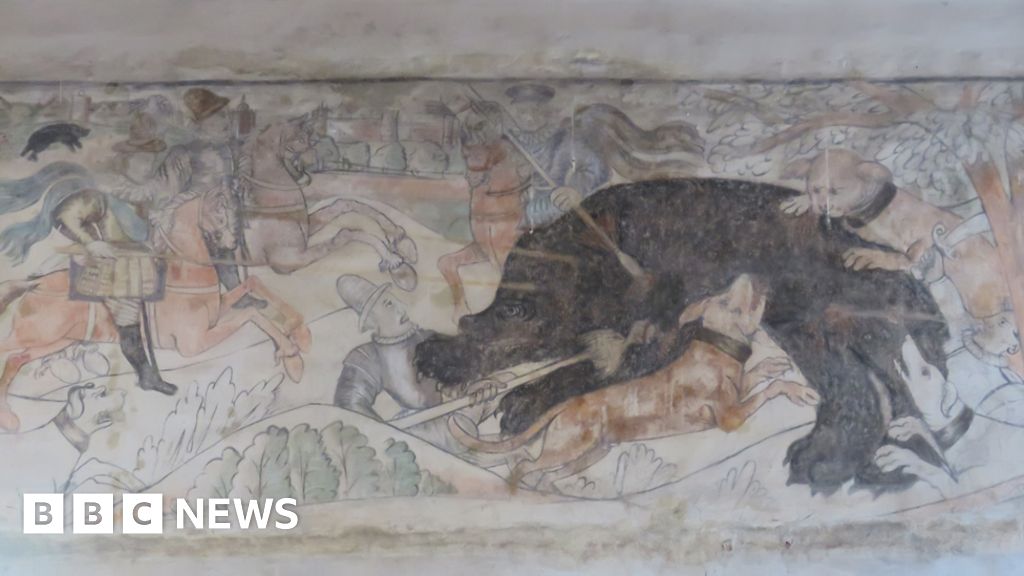 Cambridge University's 'rarely-seen' 17th Century murals on show