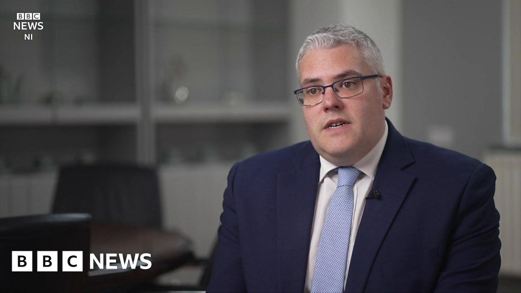 DUP's Gavin Robinson says Jeffrey Donaldson news is devastating - BBC News