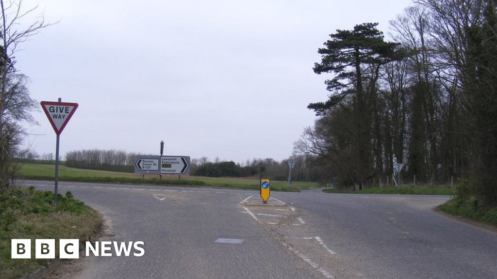 Horse dies in Suffolk car crash as rider taken to hospital - BBC News