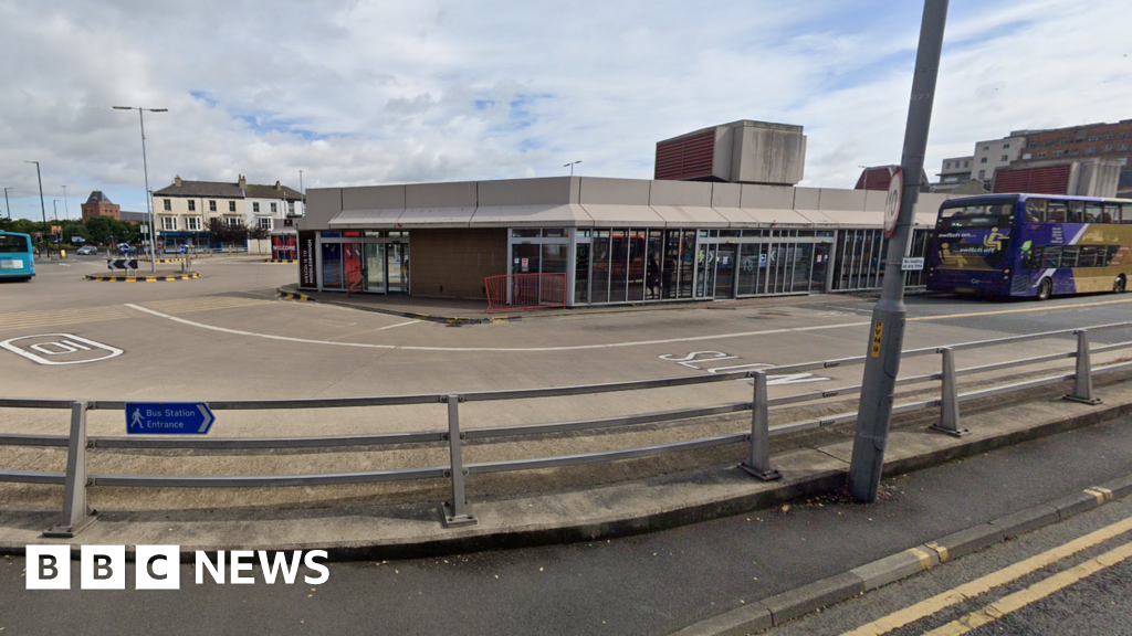 Two males charged over Middlesbrough bus station stabbing - BBC News