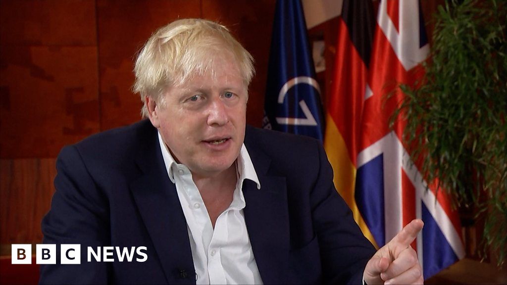 Ukraine war: Johnson says Putin wouldn't have invaded if he were a woman