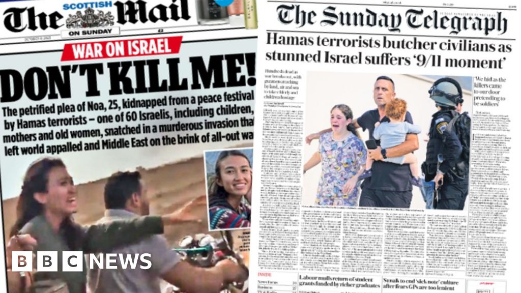 Scotland's papers: Hamas attacks Israel and Labour conference