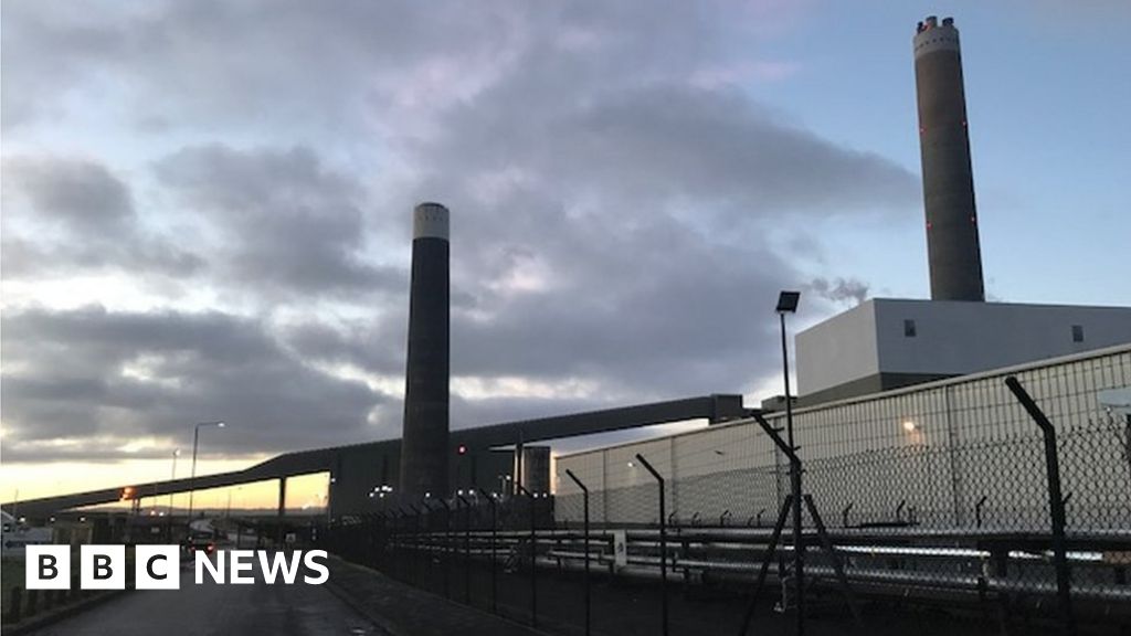 Kilroot power station faces shutdown with loss of 240 jobs - BBC News
