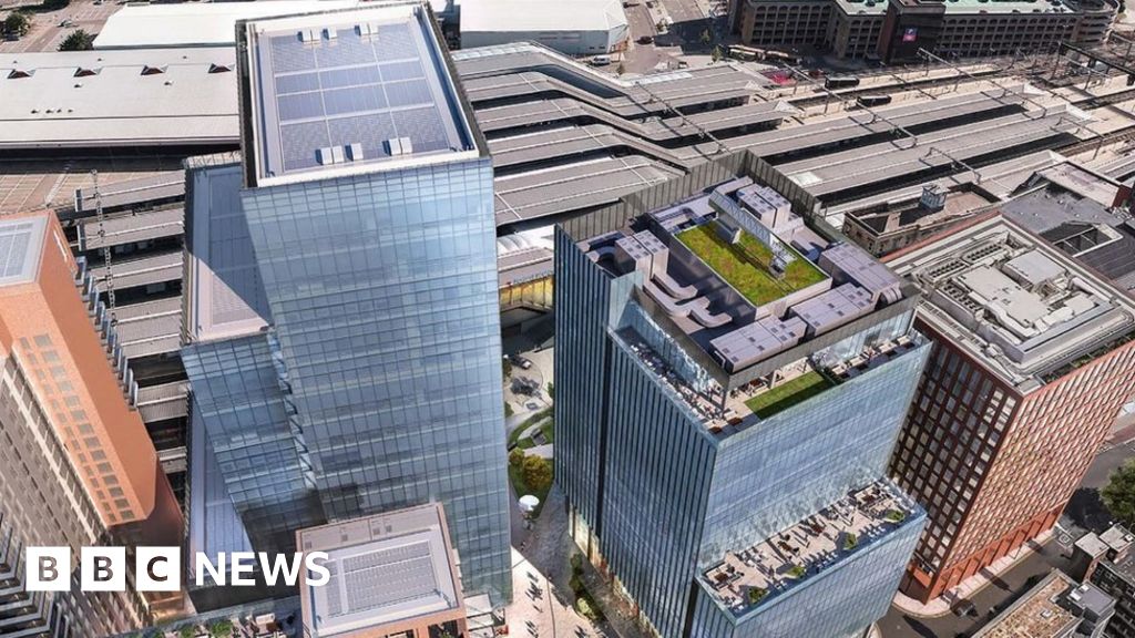 Reading landmark office building to open in 2024 - BBC News