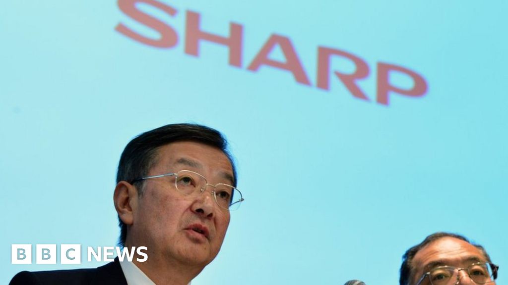 Sharp's shares fall 11% after Foxconn takeover deal stalls - BBC News