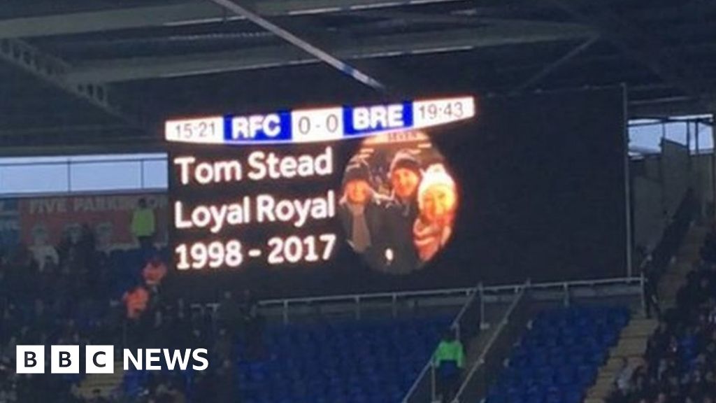 Reading FC fans' applause tribute to teenager who died from cancer ...