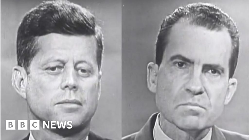 US Election 2016: Great debate moments from US history - BBC News