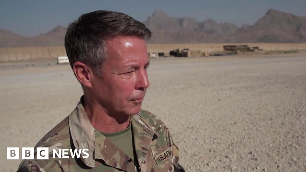 Taliban conflict: 'The violence must come down' says US Gen Miller