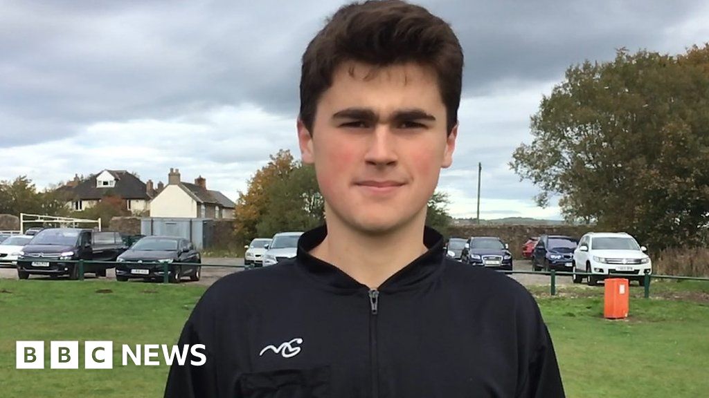 Teen referee: 'Parent ran on pitch and swore at me' - BBC News