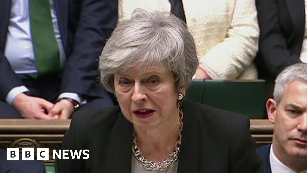 Brexit: MPs back May's bid to change deal