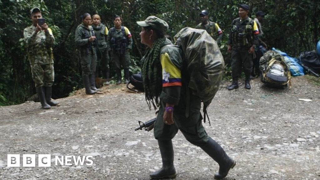 Colombian Farc rebels on 'final march' - BBC News