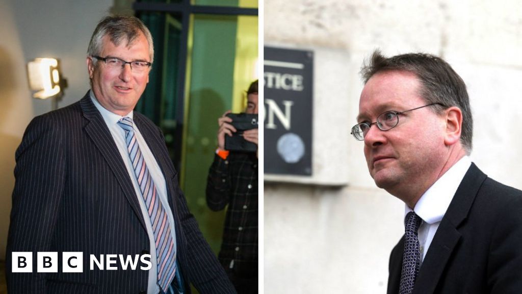 Tom Elliott and John Larkin settle defamation case - BBC News