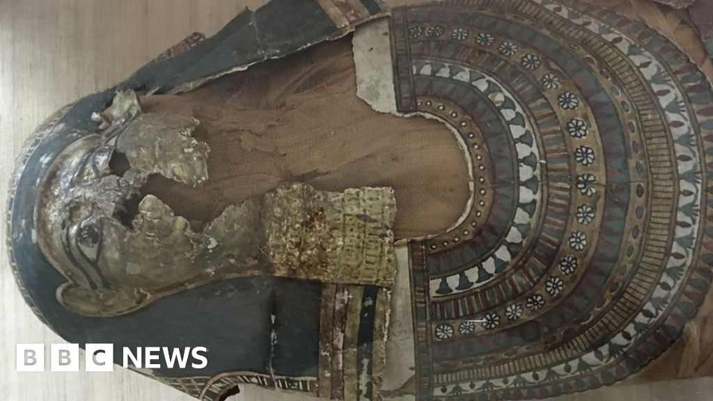 The Indian man who restored a 4,500-year-old mummy - BBC News