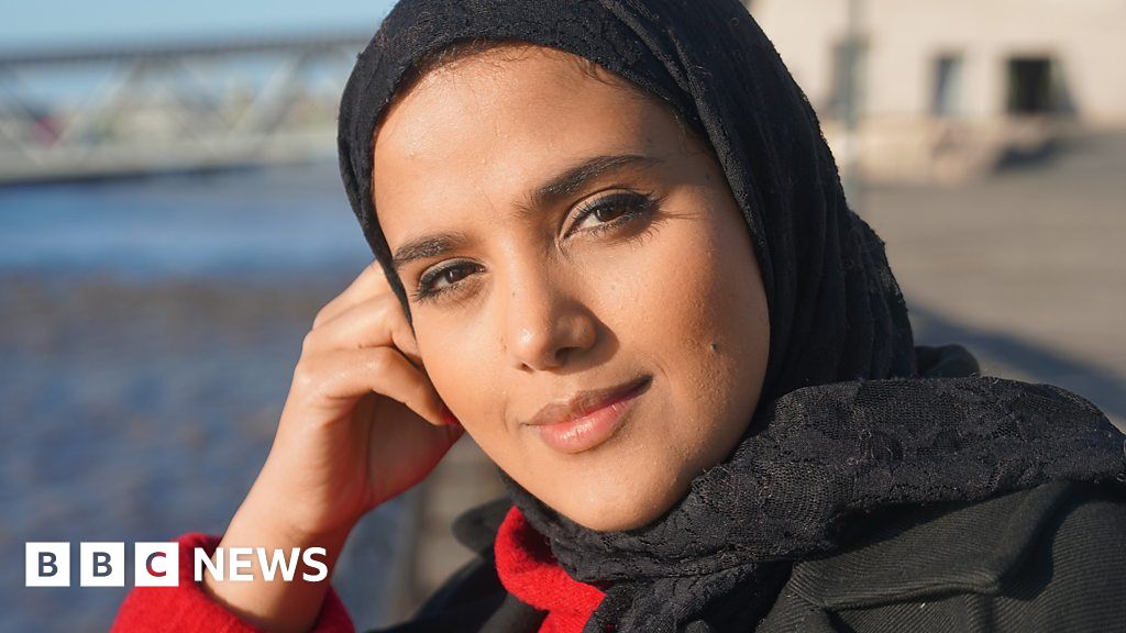 Poet Amina Atiq marks 100 years since women's vote - BBC News