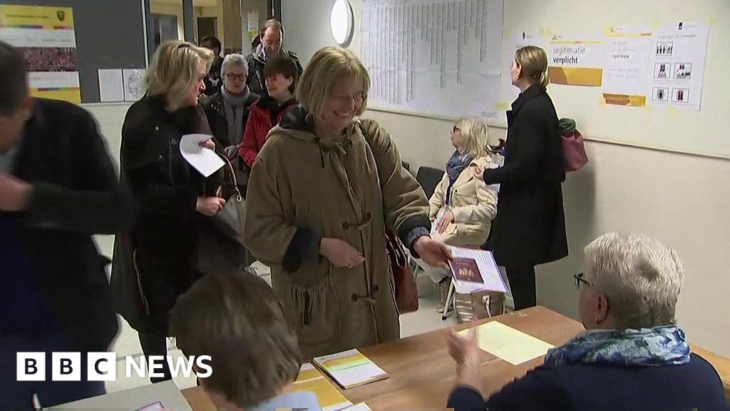 Dutch go to the polls in key election - BBC News