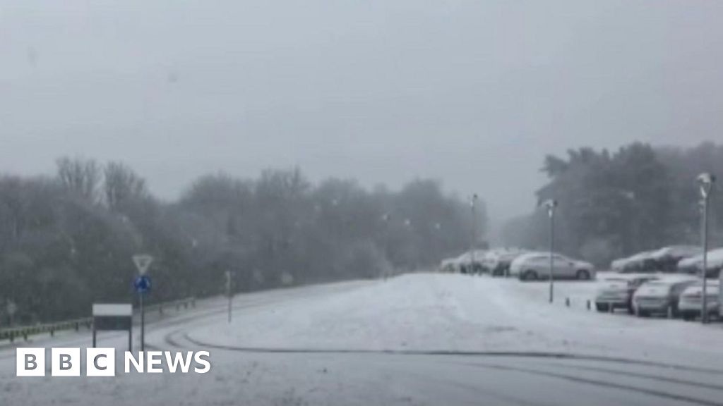 Storm Ciara: Wind and rain continues to cause disruption - BBC News