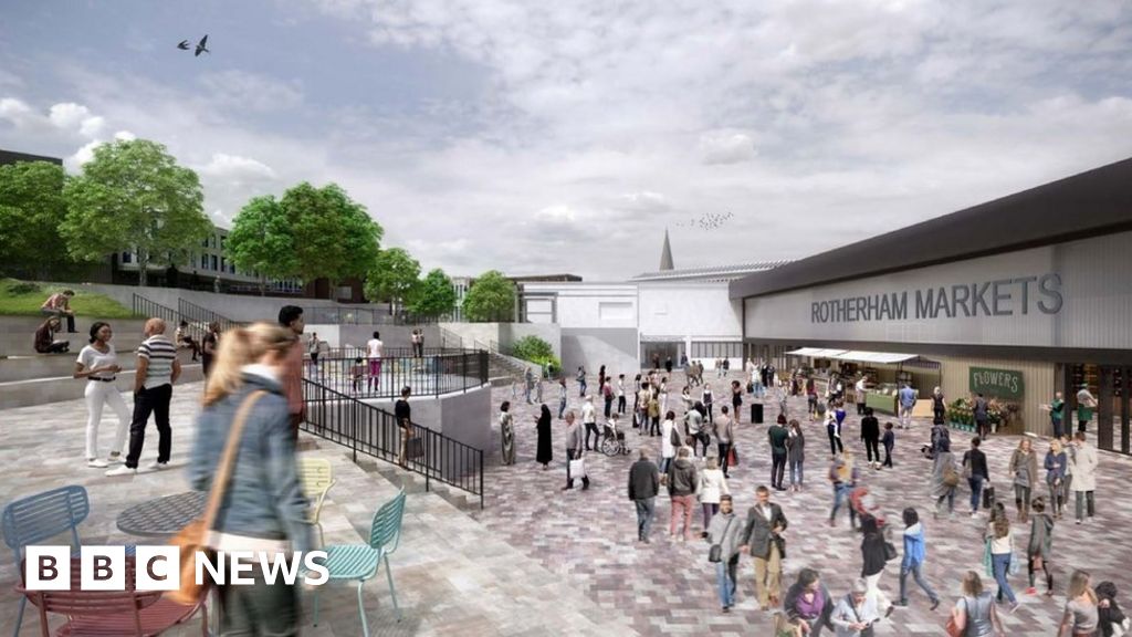 Work begins on Rotherham's £30m markets revamp - BBC News