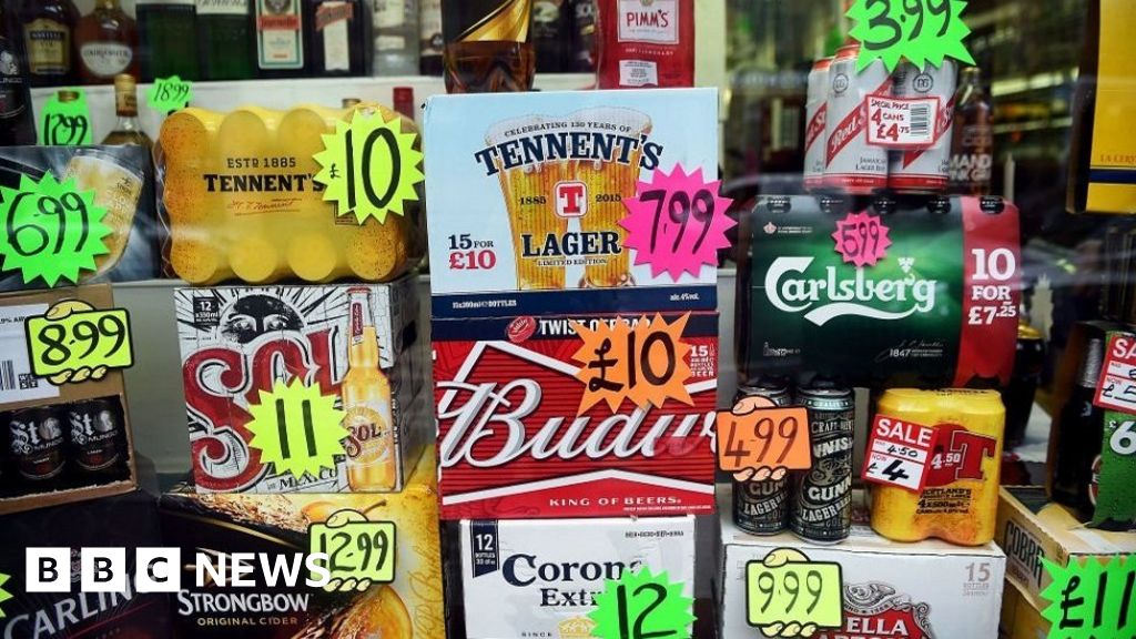Call for law change to strengthen labelling of alcohol - BBC News