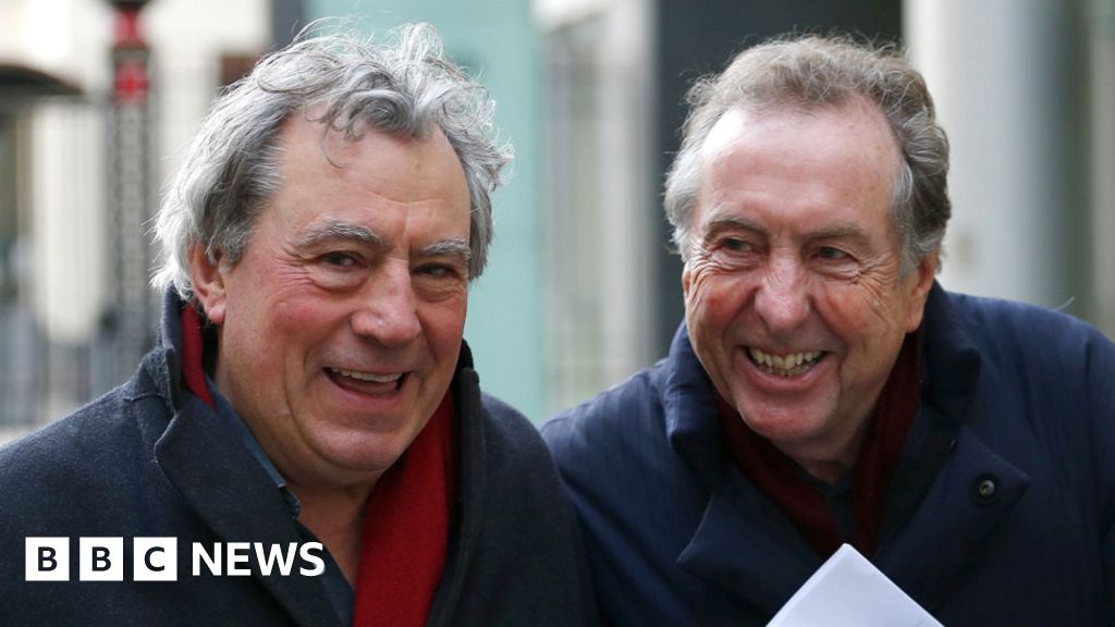 Terry Jones 'still here' despite dementia, says Eric Idle - BBC News
