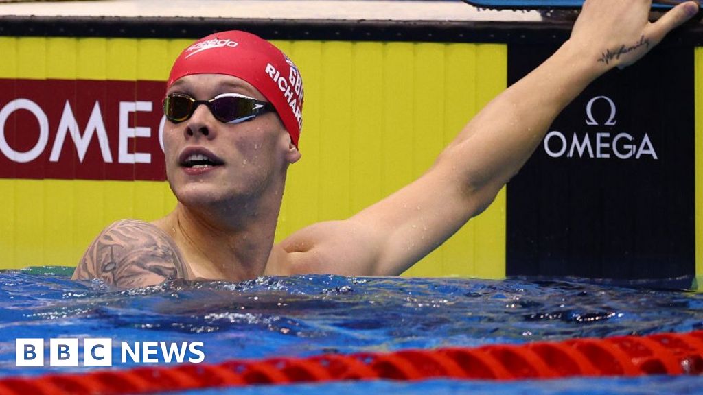 Swimming champion Matt Richards says he is 'not done yet' - BBC News