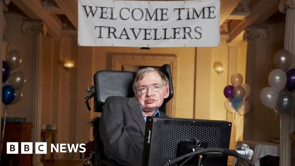 Stephen Hawking service: Possibility of time travellers 'can't be ...