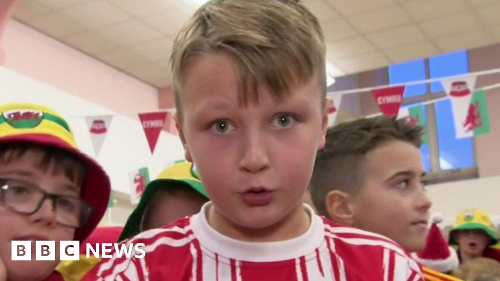 Welsh child gives passionate pep talk ahead of England game