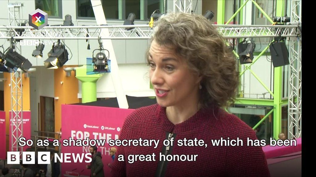 Sarah Champion on Labour manifesto: We've only had three weeks - BBC News