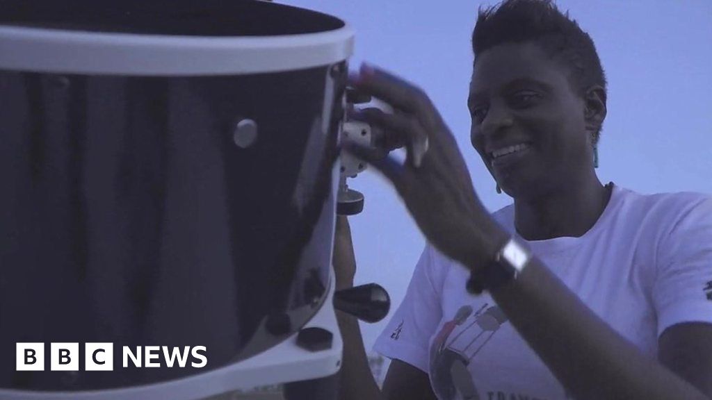 Kenya's Susan Murabana explores the stars - BBC News