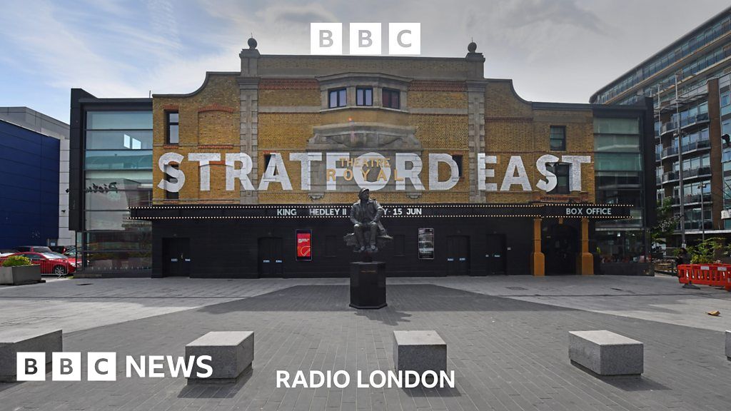Why is an east London theatre hosting a Black Out night? - BBC News
