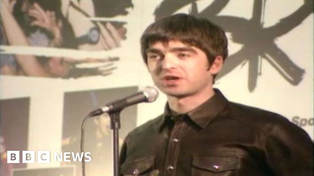 BBC Rewind: When Britpop ruled the Brit Awards in 1996 - BBC News