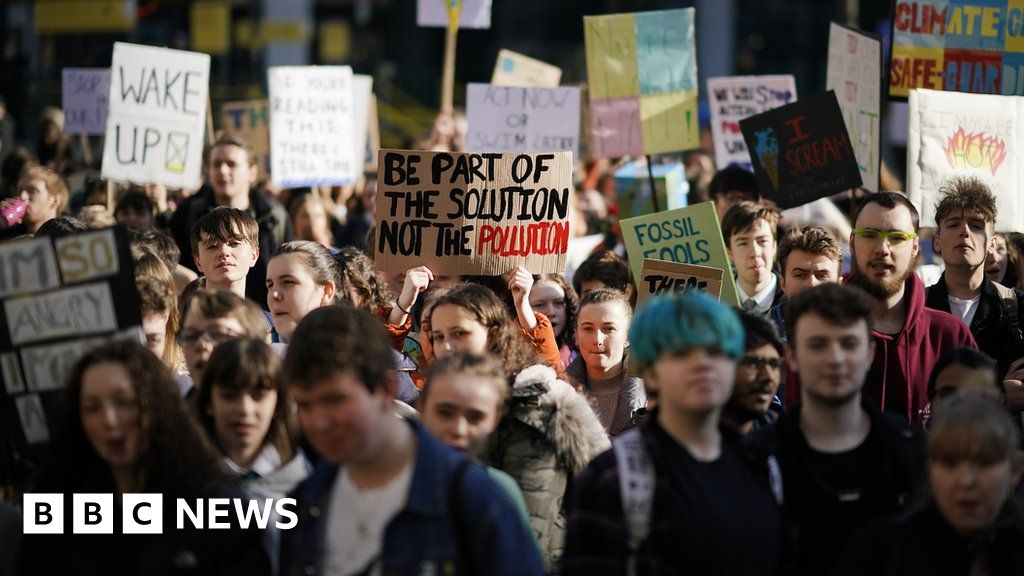 Climate march students: 'We need change and we need it now'
