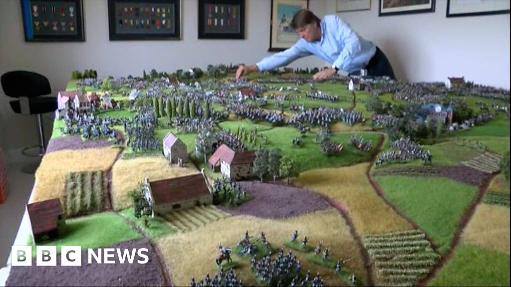Retired Wadhurst economist makes Battle of Waterloo model