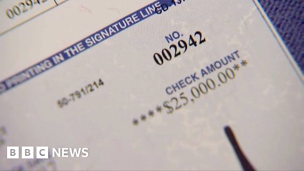Soldier's family receive Trump cheque