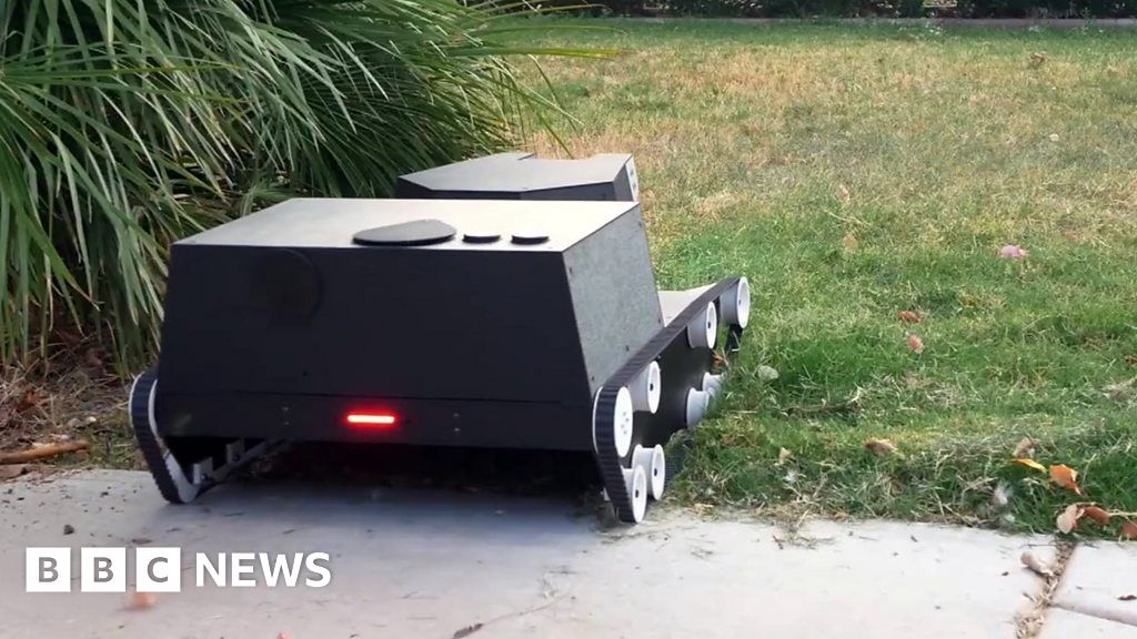 Robot does yard work and security, plus other tech news - BBC News