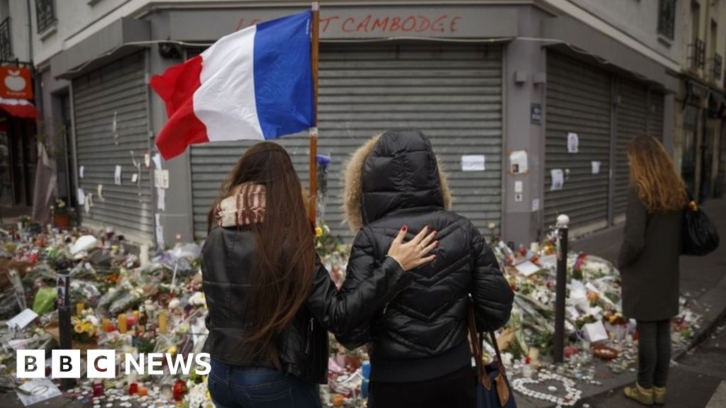 Paris attacks: Police search suspects' premises - BBC News