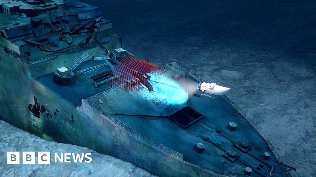 Surveying the Titanic - BBC News
