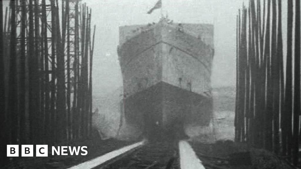 A century of iconic ship launches on the River Clyde