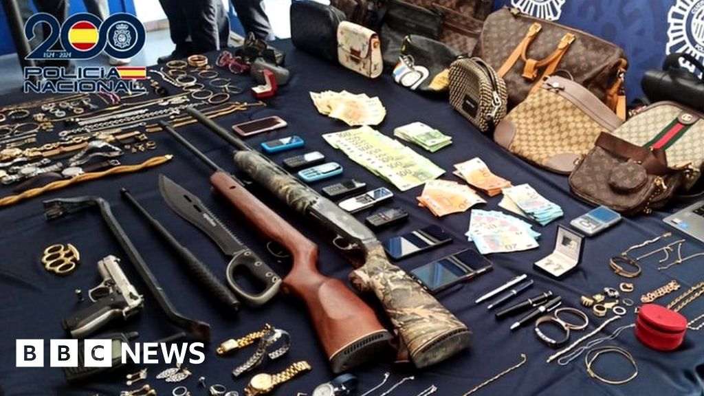Spain police bust gang of alleged ex-military robbers